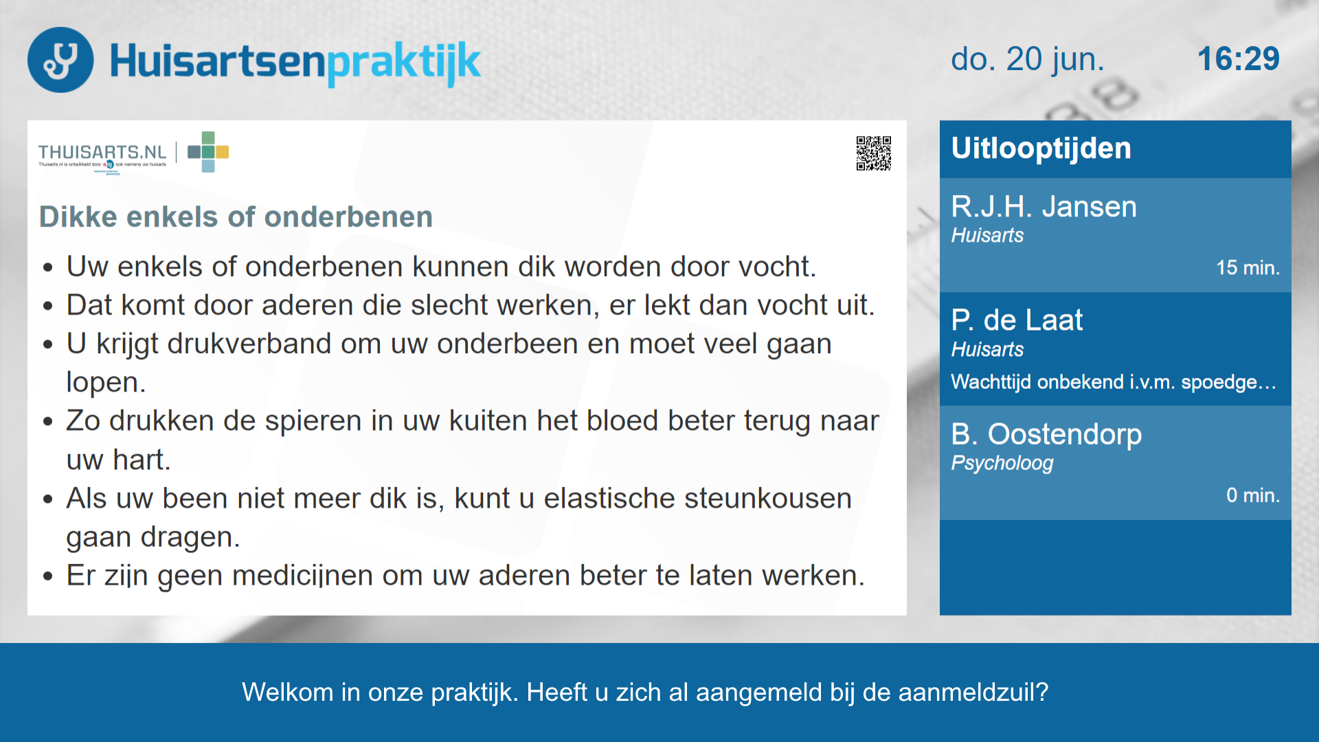 Huisartsen | Wachtkamerschermen